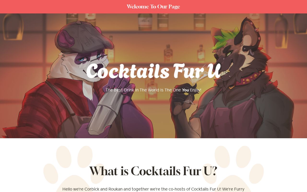 Cocktails Fur U!